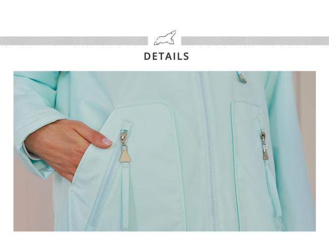 Reversible Mid Length Thin Cotton Jacket With Moderate Style，inside out coat，mid-length lightweight padded coat，for big sizes