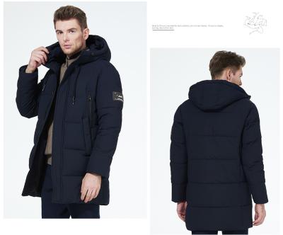 Chine Longueur moyenne homme veste d'hiver épaisse hommes gros et haut manteau d'hiver avec quatre poches à vendre