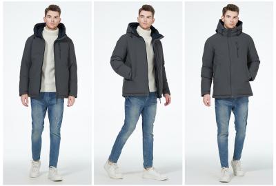 Cina Luce scura scontrata giacca invernale casual giacca da lavoro casual due facce in vendita