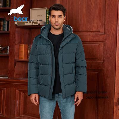 Diseño con capucha abrigo de invierno hombre diseño clásico intemporal moda práctica elección