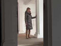 Watch: Windproof Unisex Winter Coat Thick Cold Winter Cotton Overcoat For Women Showcase