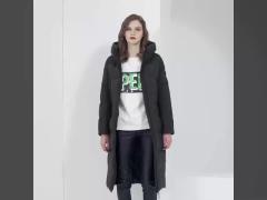 Watch: Moderate Length Winter Coat Wide Sizes Ladies Cotton Coat Inclusive Dress Showcase