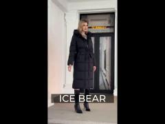 long women's winter quilted coat fashionable down jacket