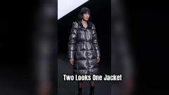 A Closer Look: Dual Sided Fashion Switch At Will Workwear Casual Checkered Reversible Jacket