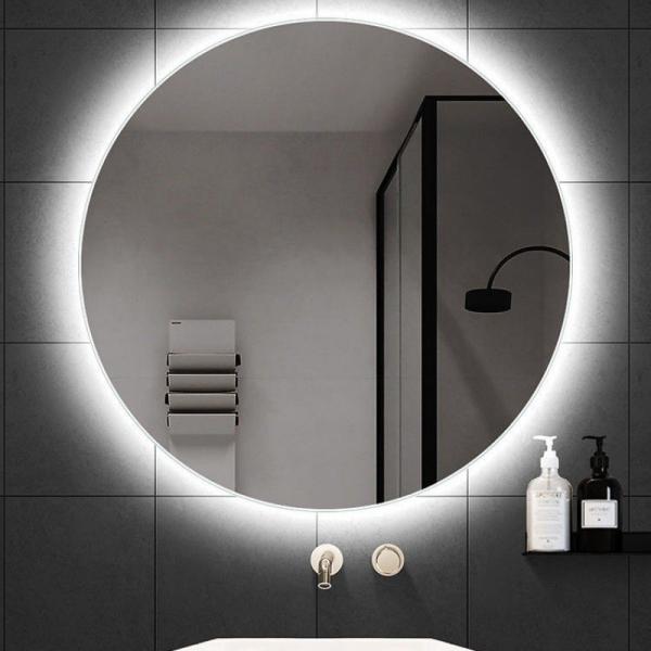 Quality Copper Free Sensor Touch Mirror 5mm LED Backlit Bathroom Mirror Customized for sale