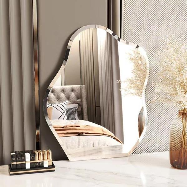 Quality Smart Touch Screen Makeup Mirror 4mm Cloud Shaped Mirror 3000K - 6000K for sale