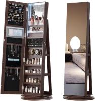 Quality Frameless Full Length Mirror Cabinet Rectangle Wood Mirror Cabinet Customized for sale