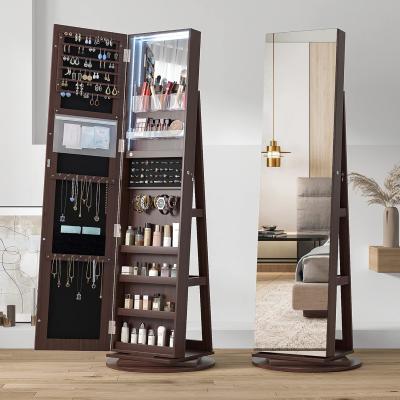 Cina Frameless Full Length Mirror Cabinet Rectangle Wood Mirror Cabinet Customized in vendita