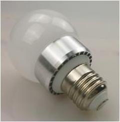 China Aluminum+Glass cover,5W E27 Aluminum Light LED bulb for sale