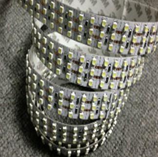 China triplex row Led strip 3528 360leds/m for sale