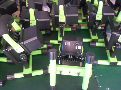 China rechargeable led floodlight 10W W+R(O) color CE&RoHS for sale