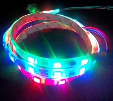 China RGB 5V Digital Magic Dream Color Led Strip Light for sale