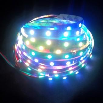 China SMD5050 Digital magic dream color flexible led strip light for sale