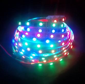 China RGB Digital magic dream color flexible led strip light for sale