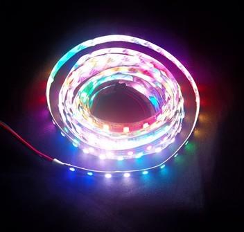 China Waterproof 5M White SMD3528 Digital LED Strip Light 144LEDs/M for sale