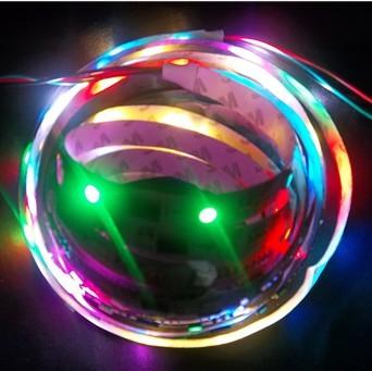 China TM1809 IC 12V RGB Magic Dream Color Led Strip Light for sale