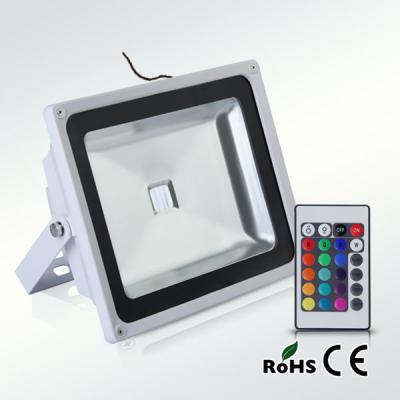 China Epistar 50W RGB led floodlight for outdoor for sale
