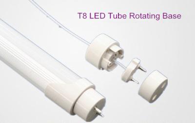 China Rotating Base T8 led tube light 600mm 9W for sale