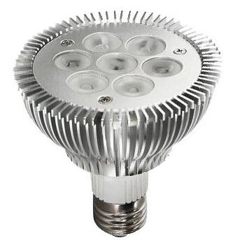 China Warm white color led PAR30 7W light for sale