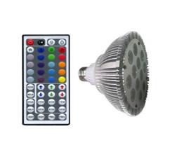 China 12W RGB led PAR38 light E27 Epistar led chip Par light for sale