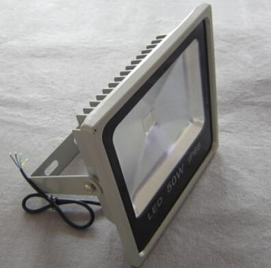 China COB 50W led floodlight IP65 remote controlled RGB color for sale