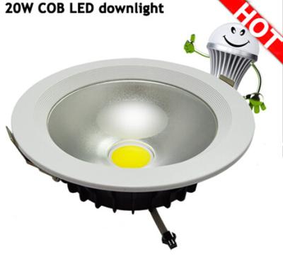 China Gimbal COB led downlight 20W for sale