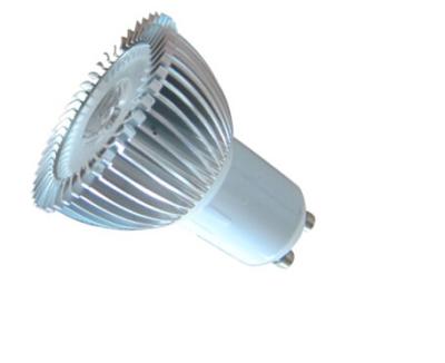 China High brightness EpistarSMD led chip GU10 3W led spot light for sale