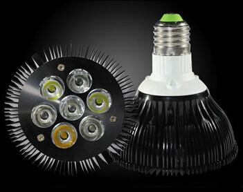 China Black color aluminum housing led PAR38 for sale