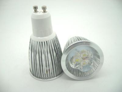 China Warm white GU10 aluminum housing led spotlights with CE&ROHS approved for sale