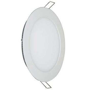 China warm white color 2800-3000k 18w round led panel light for sale
