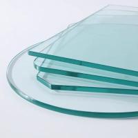 China Customized Hinged Tempered Glass Sheet For Bathroom Shower Door for sale