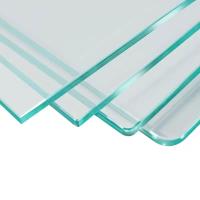 China Customized Hinged Tempered Glass Sheet For Bathroom Shower Door for sale