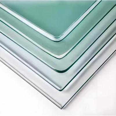 China Multi Thickness 5mm 6mm 7mm Tempered Glass Panel Durable Architectural Construction for sale