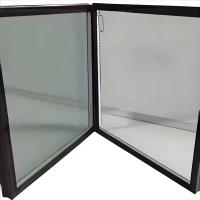 China 10mm Double Tempered Low E Hollow Glass Panel Soundproofing Ice Pattern for sale