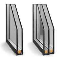China 10mm Double Tempered Low E Hollow Glass Panel Soundproofing Ice Pattern for sale