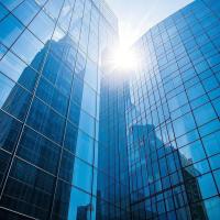 China Building Low E Float Glass For Stylish Curtain Wall Systems for sale