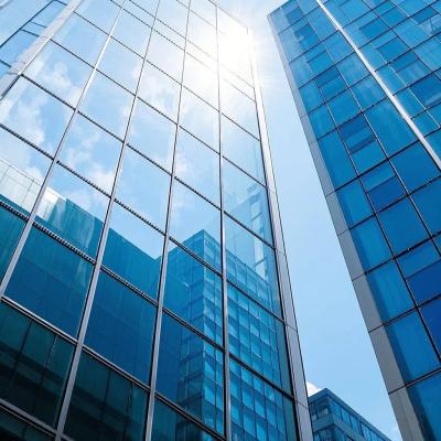 China Gentle Technology Low E Tempered Glass Superior Curtain Wall System Design for sale