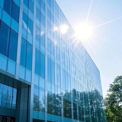 China Tempered Decorative Float Low E Glass 2mm - 19mm For Building for sale