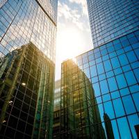 China Stylish High Performance Low E Tempered Glass Curtain Wall System Design for sale