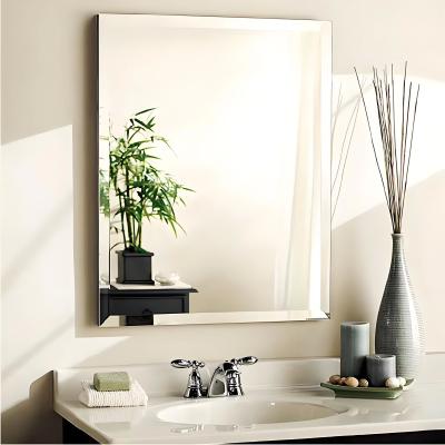China Vibrant Decorative Bathroom Mirror Glass For Stylish Bedroom Decor for sale
