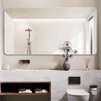 China Environmental Chic Stylish Colorful Bathroom Mirror Panel Decor for sale