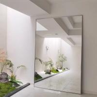 China Environmental Chic Stylish Colorful Bathroom Mirror Panel Decor for sale