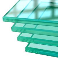China 12mm Gray Float Glass Sheet Hot Bending Ceiling Glass for sale
