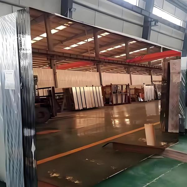 Quality GB15763.2-2005 Standard Copper Mirror Glass Sheet Rustproof Stylish Design for sale