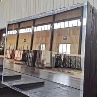 Quality Functional Silver Mirror Glass Sheet Decorative For Showcase Shower Room for sale
