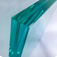 China 8mm 12mm 18mm Flat Float Glass Patent Coating Explosion Proof Protective Layer for sale