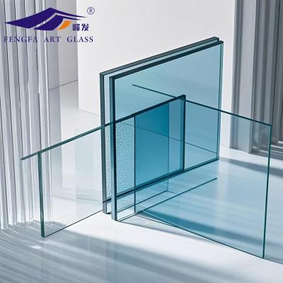 China 8+16ar+8mm Insulated Glass Panel Low E Coated Curtain Wall Thermal Glass Panels for sale