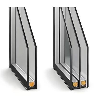 China 22mm Energy Saving Insulated Glass Panel Curtain Wall UV Resistant for sale