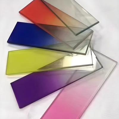 China 8+8mm Ultra Quiet Gradient Laminated Glass Sheet Conference Hall Partition for sale