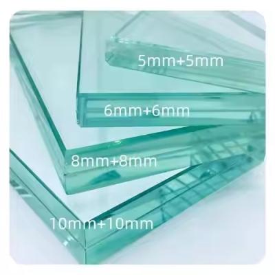 China Fireproof 4mm Laminated Glass Sheet For Elegant Shower Room Design for sale
